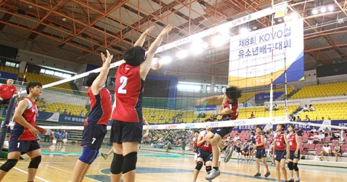 KOVO, 2017 홍천 전국 유소년 클럽 배구대회 개최