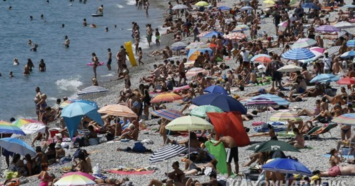 FRANCE WEATHER FRENCH RIVIERA