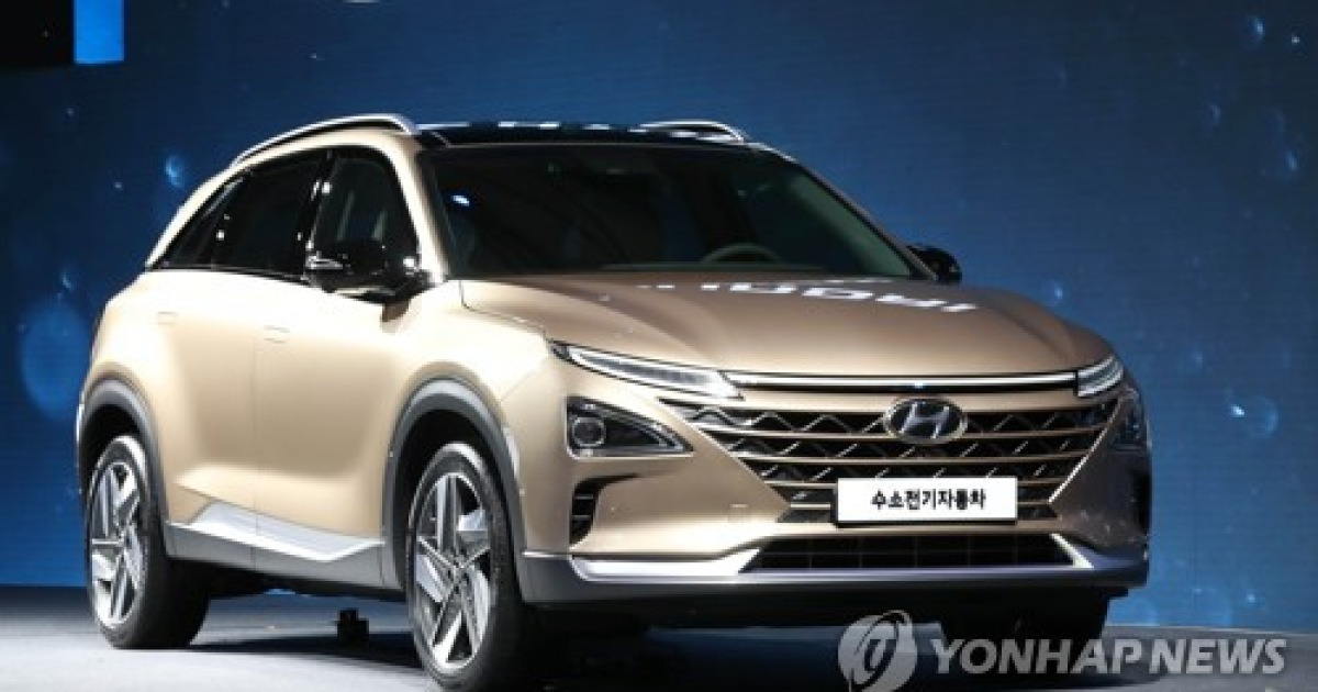 현대 수소전기차 공개