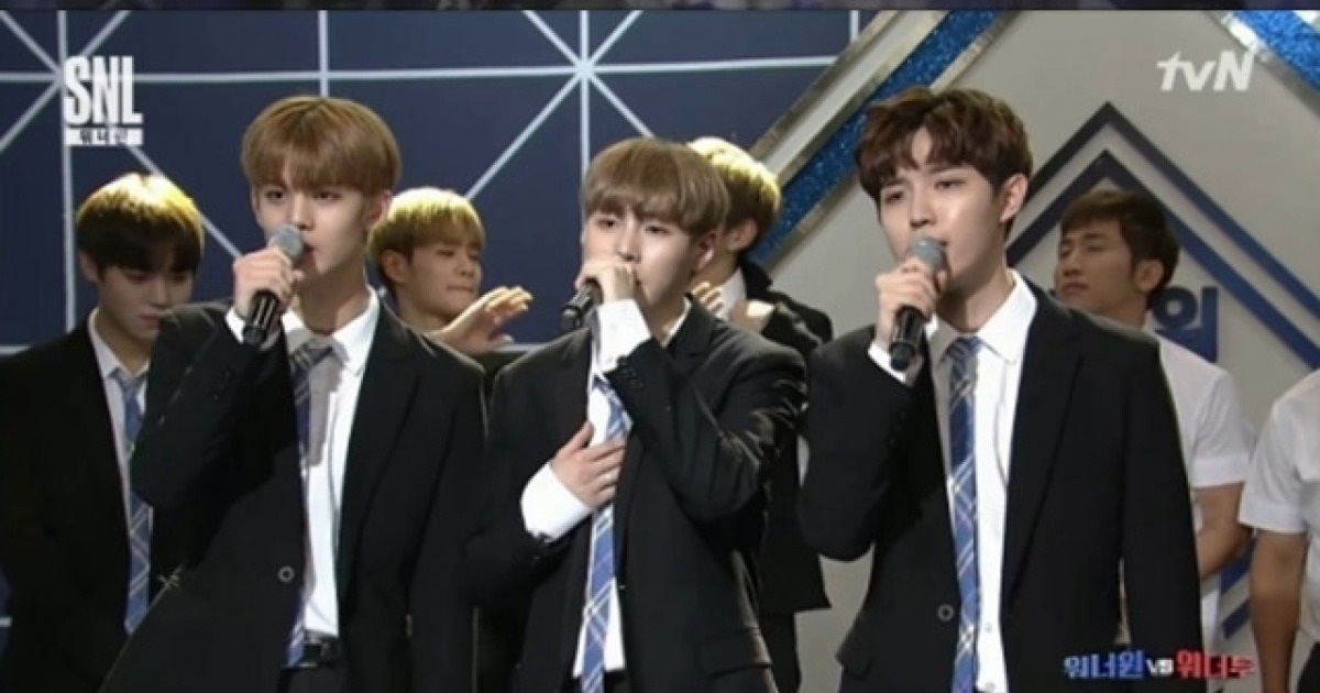 'SNL9' 2주 꽉 채운 워너원, 비주얼이 '열일'했다(종합)