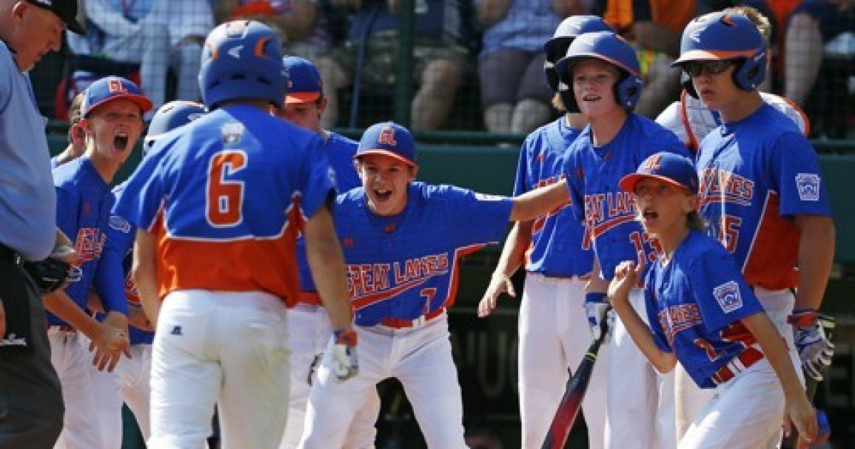 LLWS New Jersey Michigan Baseball