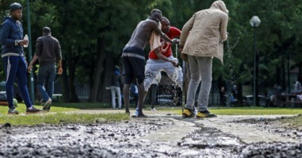 BELGIUM MIGRATION MAXIMILIAN PARK