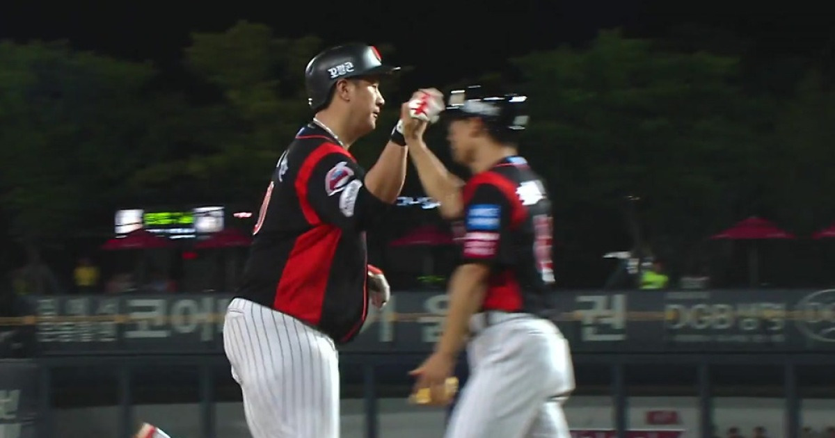 롯데 3연승·KIA 5연패..두산 '3.5G 차 선두 보인다'