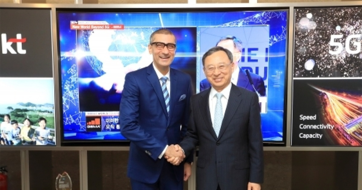 KT-노키아, CEO 미팅..5G 협력 방안 논의