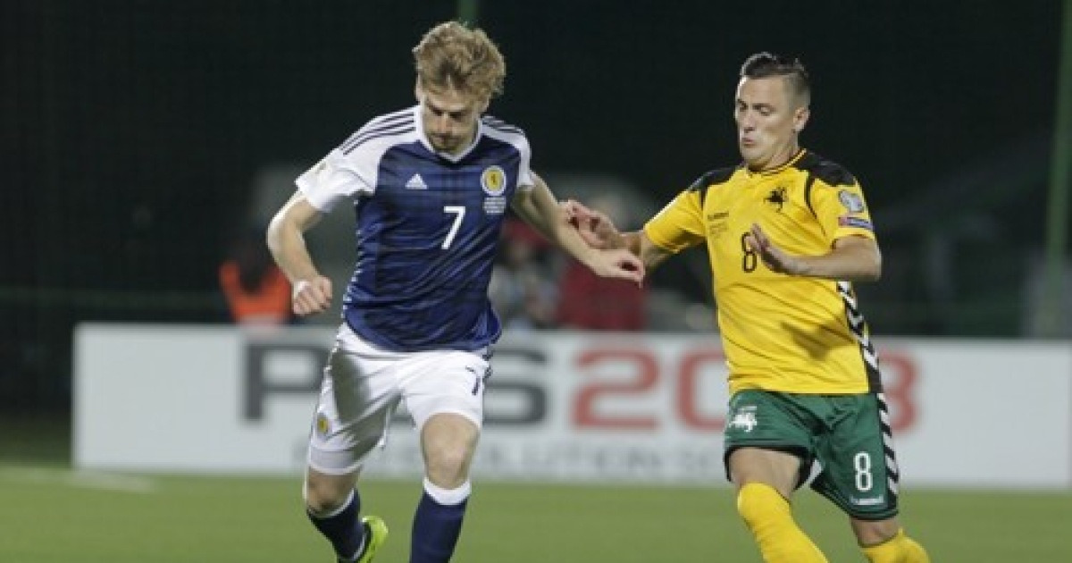 LITHUANIA SOCCER FIFA WORLD CUP 2018 QUALIFACTION