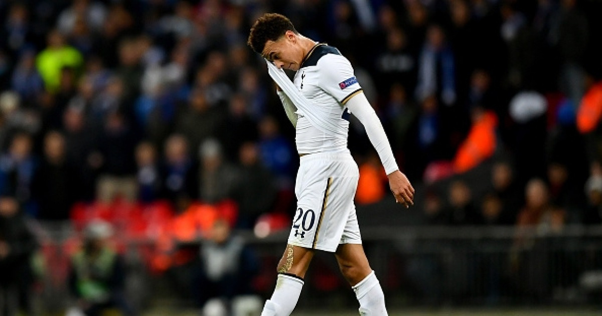 UCL 앞둔 토트넘의 고민, 알리의 '3G 징계'