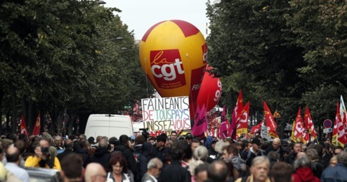 FRANCE LABOR PROTEST
