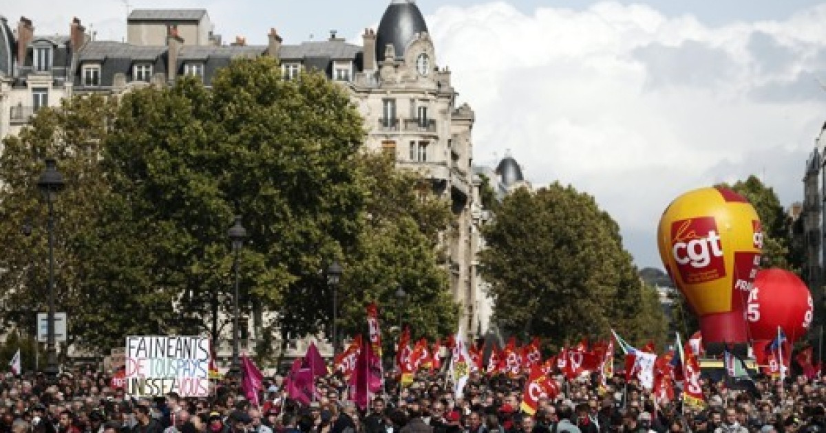 FRANCE LABOR PROTEST