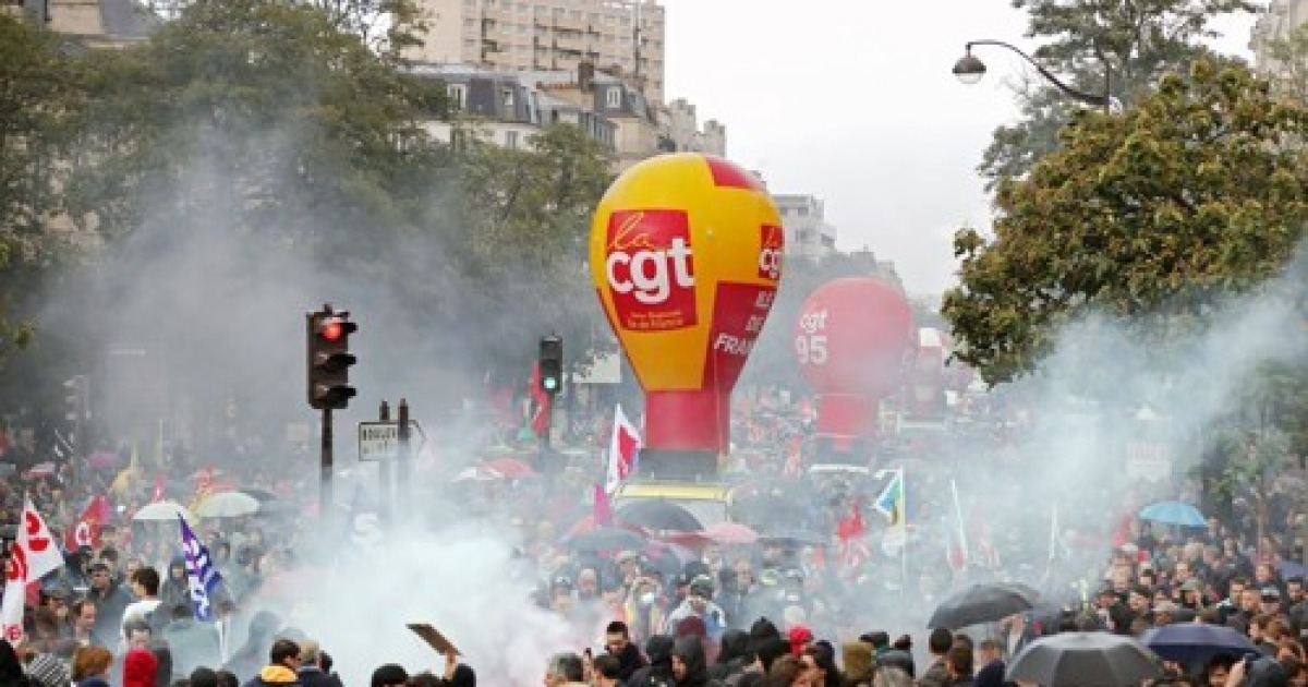 FRANCE LABOR PROTEST