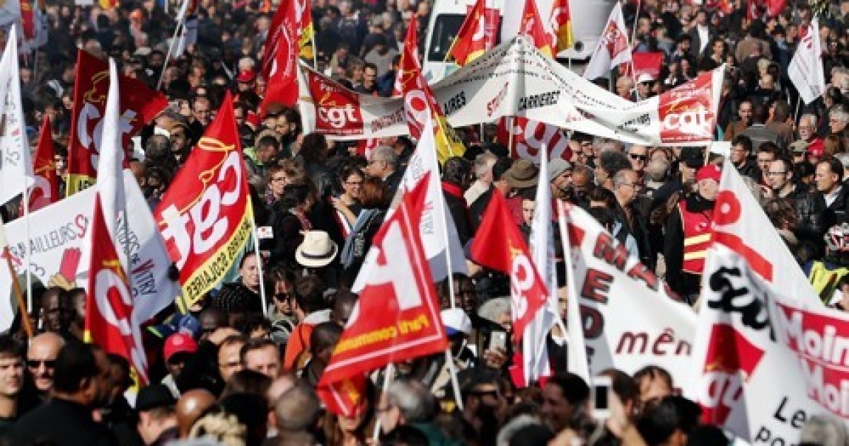 FRANCE LABOR PROTEST