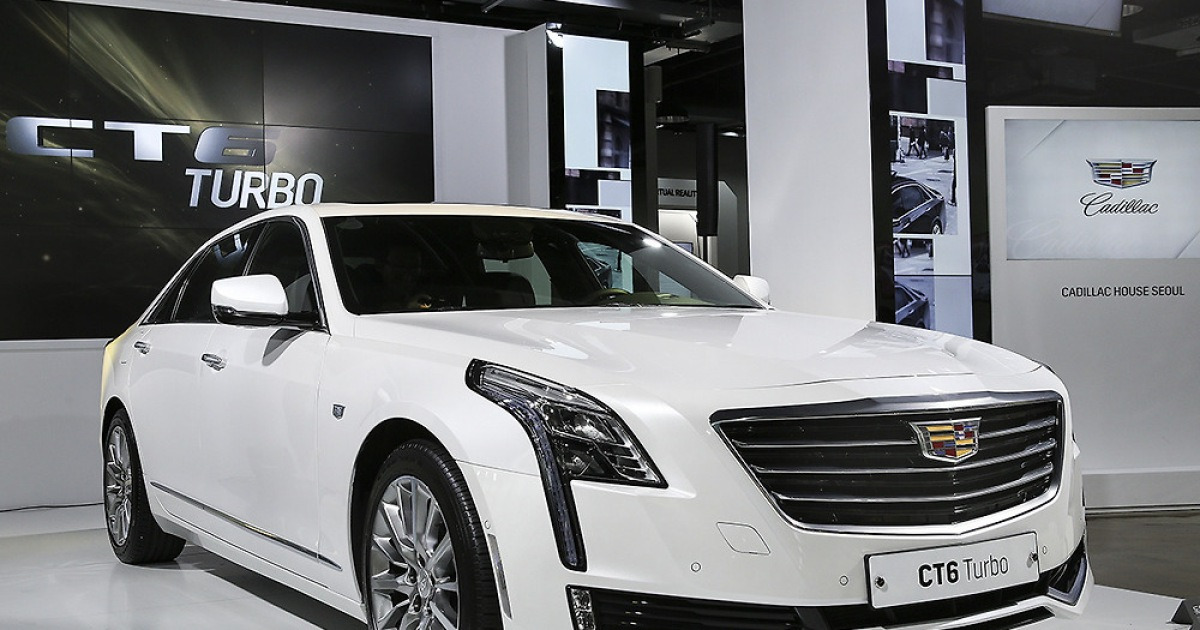 캐딜락, CT6 다운사이징 모델 국내출시..시판가 6980만원