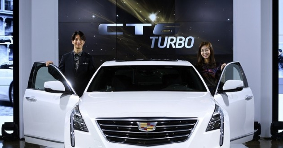 [포토] 아메리칸 럭셔리 세단 캐딜락 CT6 터보 출시