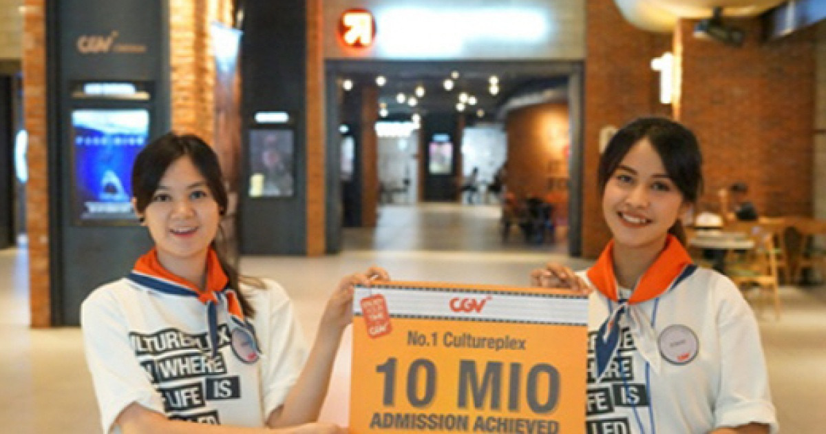 CJ CGV, 인도네시아 최단 기간 1천만 관객 돌파