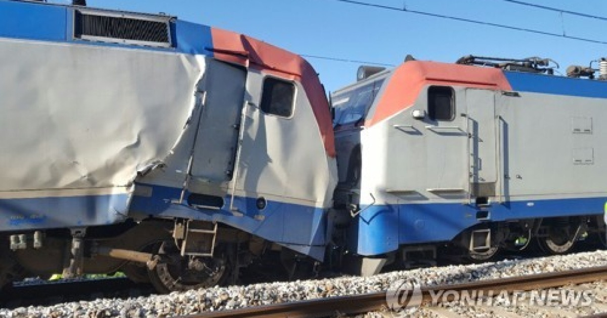 "경의중앙선 시운전 기관차 추돌 단행기관차라 인명피해 컸다"(종합)