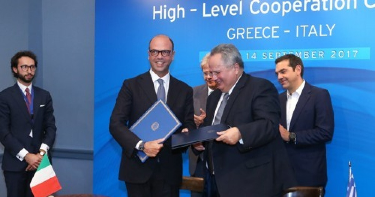 GREECE ITALY DIPLOMACY