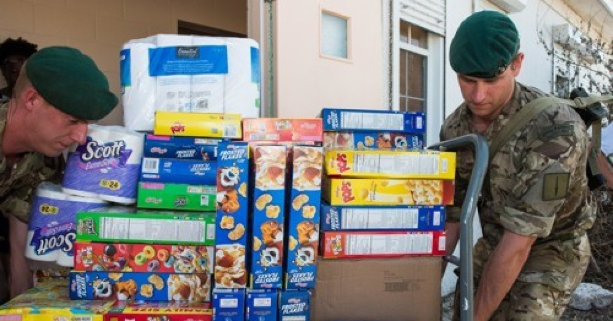 CARIBBEAN BRITAN HURRICANE IRMA AFTERMATH