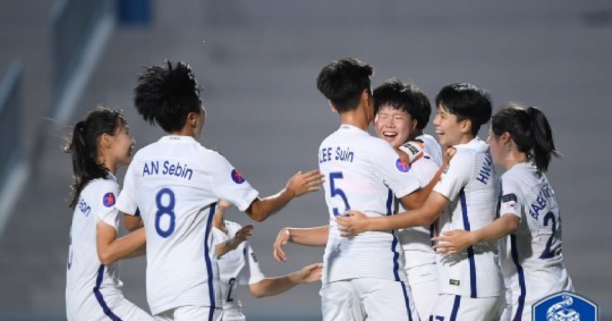 U-16 여자축구, 라오스 꺾고 AFC 챔피언십 4강 진출