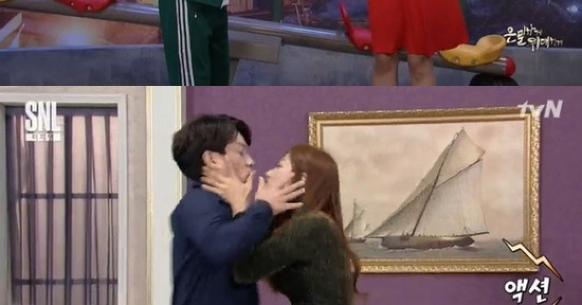 [엑's PICK] '섹시함만?'..이채영, 'SNL9'에서 보여준 코믹 연기 진가