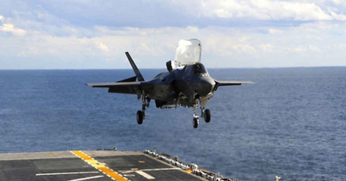 美 F-35B 4대 한반도 출격..B-1B 2대와 모의 폭격훈련