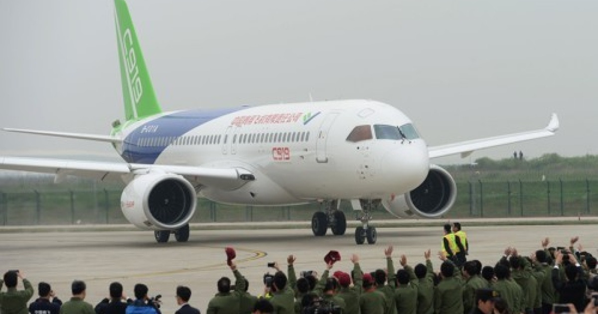 中 항공사 여객기 C919 130대 추가 주문 확보