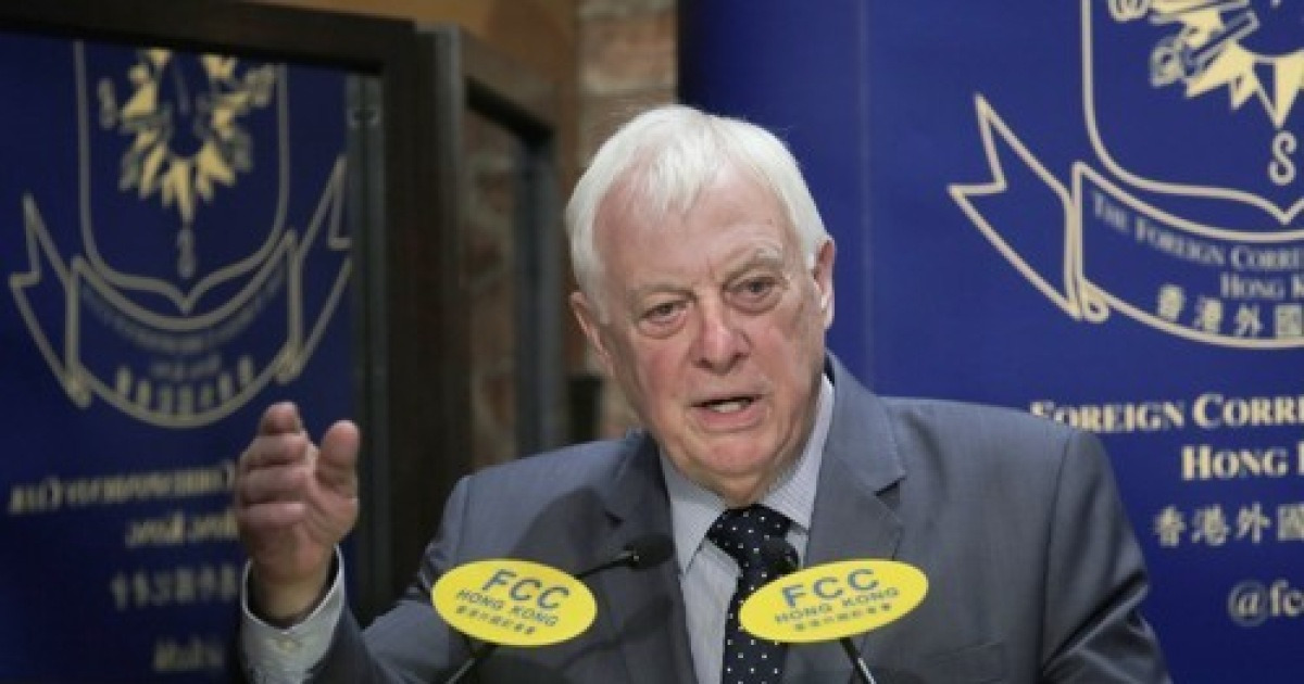 Hong Kong Chris Patten