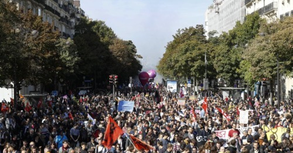 FRANCE LABOR PROTEST