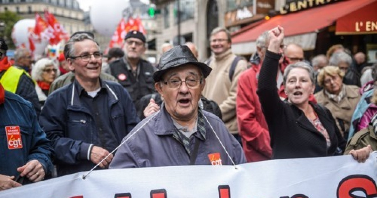 FRANCE UNIONS PROTEST