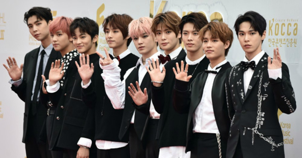 [포토] NCT127 '블랙으로 멋냈어요!'