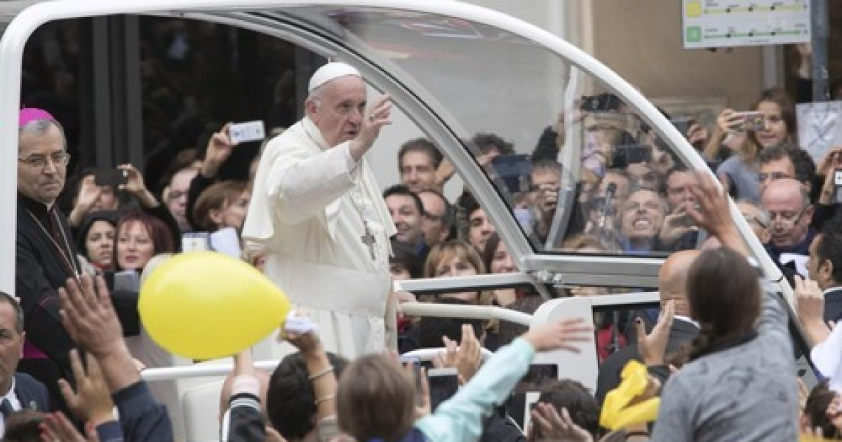 ITALY POPE FRANCIS VISITS CESENA