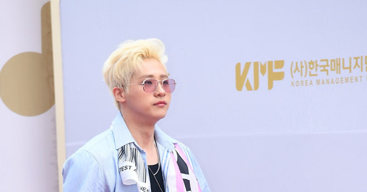 [TD포토] B1A4 신우 '화려한 스타일'