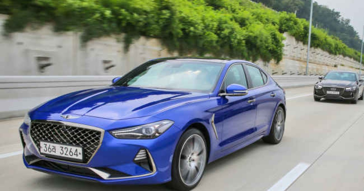 [2주년 앞둔 제네시스①] EQ900에서 G70까지 럭셔리 세단 '제패' 조짐