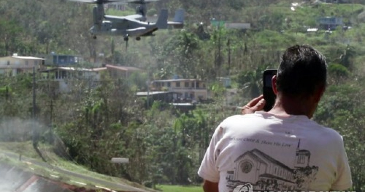 PUERTO RICO HURRICAN MARIA AFTERMATH