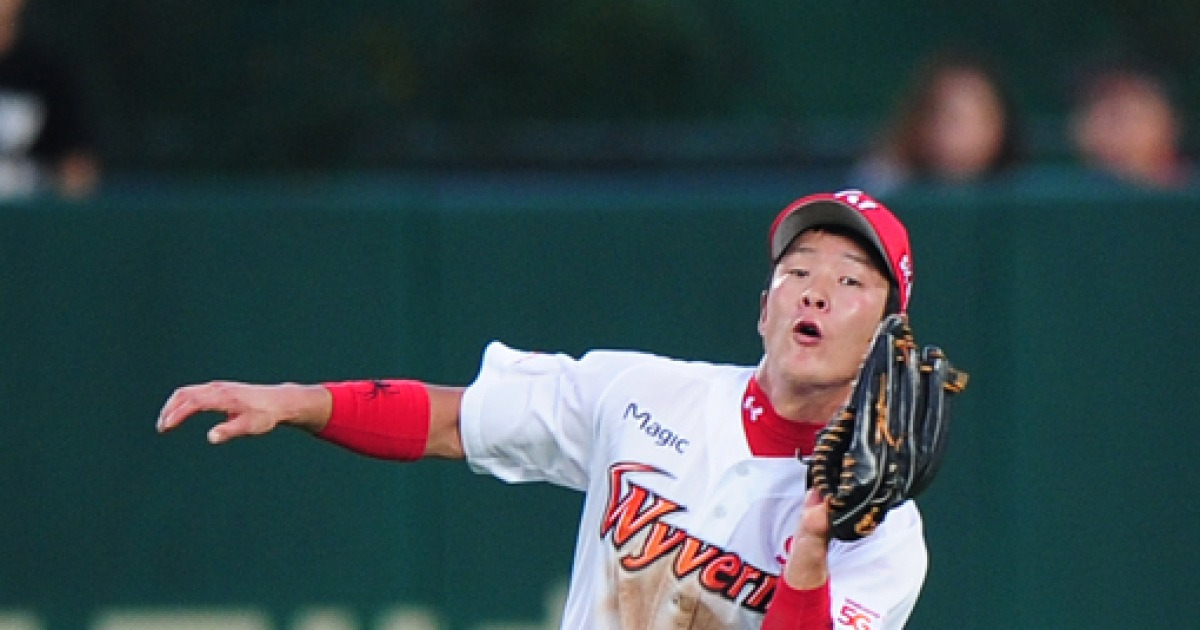 [WC1] 1년 전 '슈퍼 캐치'의 노수광 "올해는 정확하게 수비"