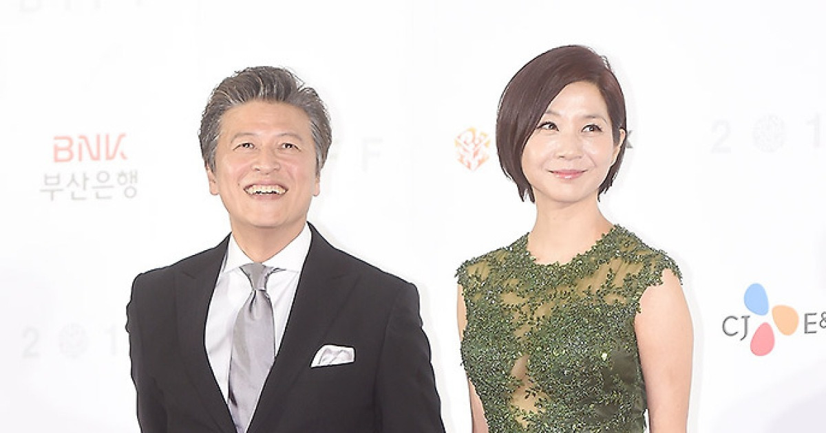 [엑's HD] 권해효-김호정 'BIFF 레드카펫 참석' (부산국제영화제)