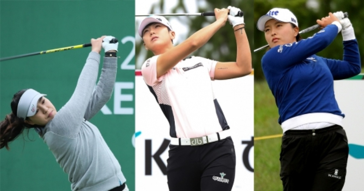 전인지·박성현·고진영, 2R 공동 2위..엔젤 인은 2타차 선두 [LPGA KEB하나은행 챔피언십]