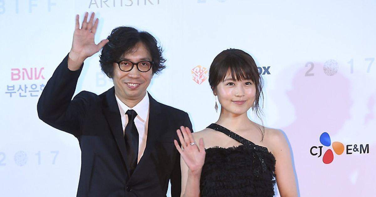 [포토엔HD] BIFF 찾은 '나라타주' 유키사다 이사오 감독-아리무라 카스미