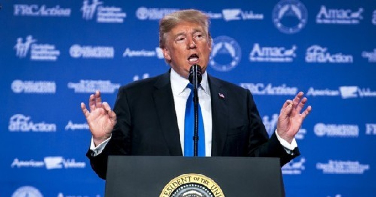 USA TRUMP VALUES VOTER SUMMIT