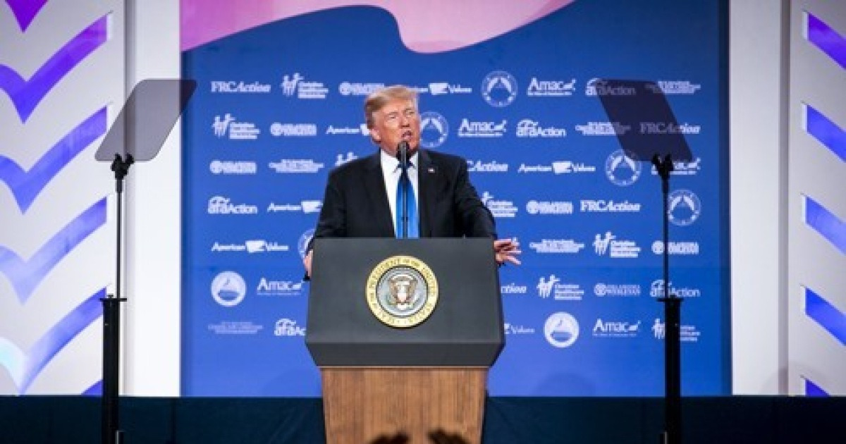 USA TRUMP VALUES VOTER SUMMIT