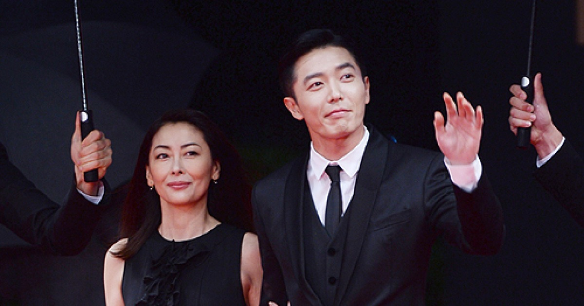 [M+BIFF현장] 나카야마 미호 "김재욱, 열정적으로 연기하는 배우"