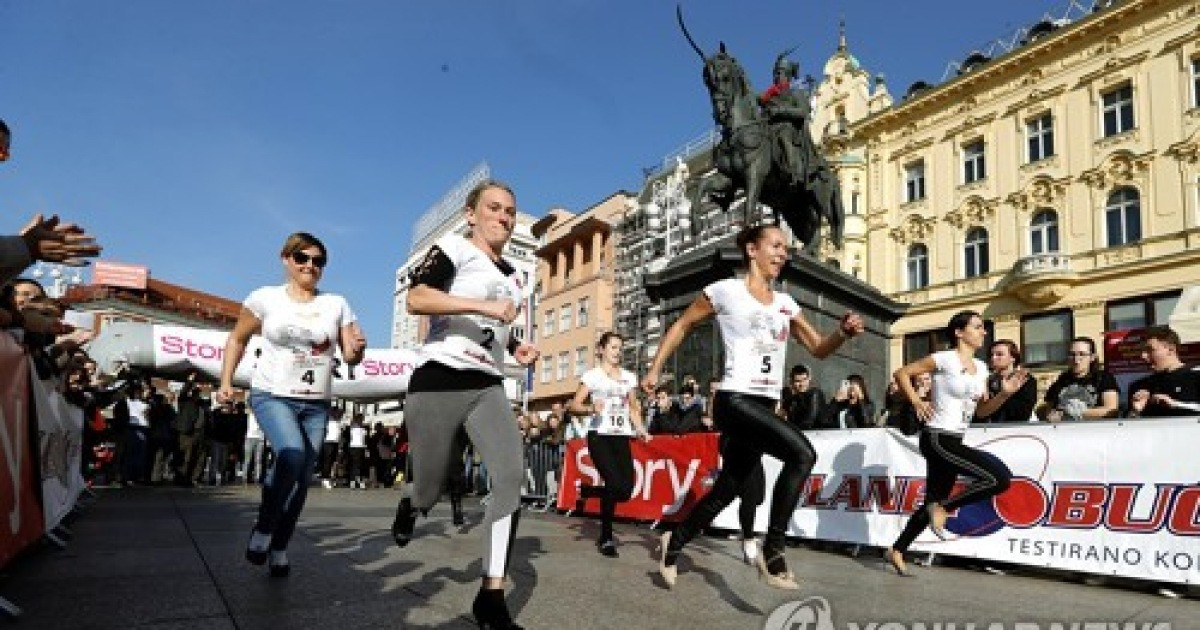 CROATIA HIGH HEELS RUN