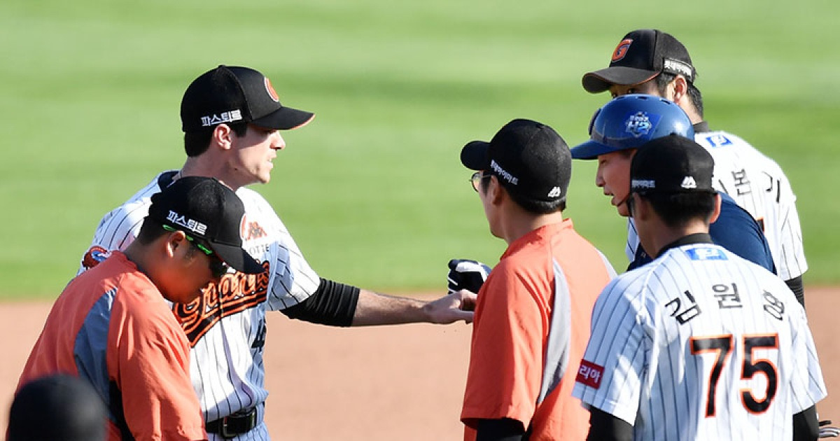 [준PO5] NC 맨쉽·최금강-롯데 레일리·김문호 5차전 미출장