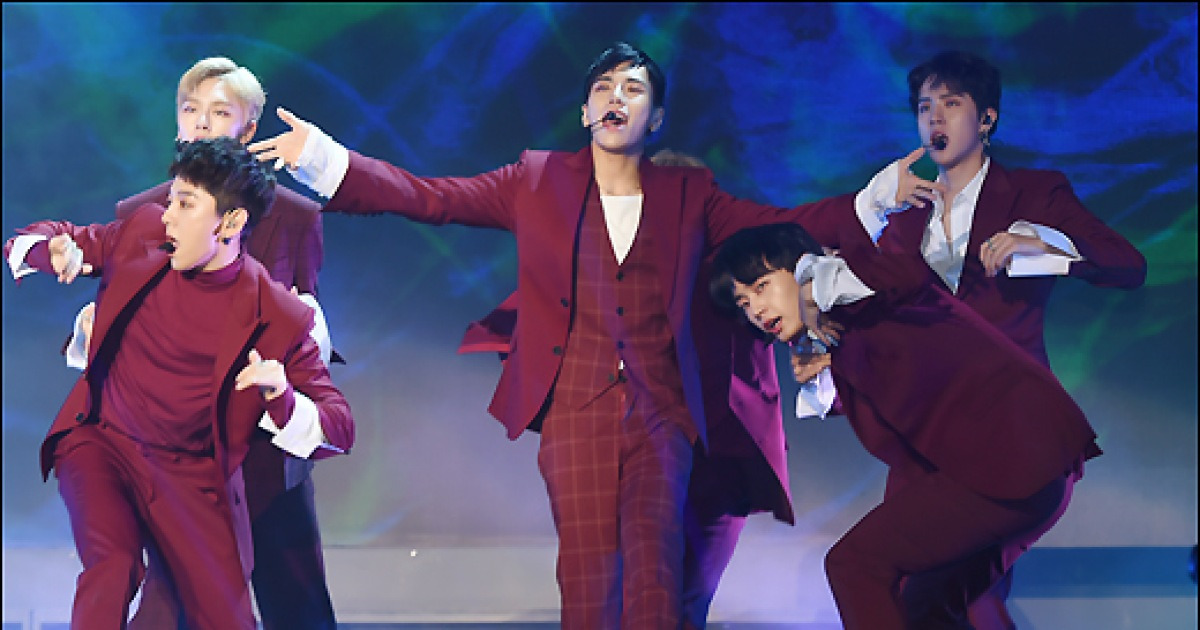 [MD포토] JBJ, '화려한 데뷔'