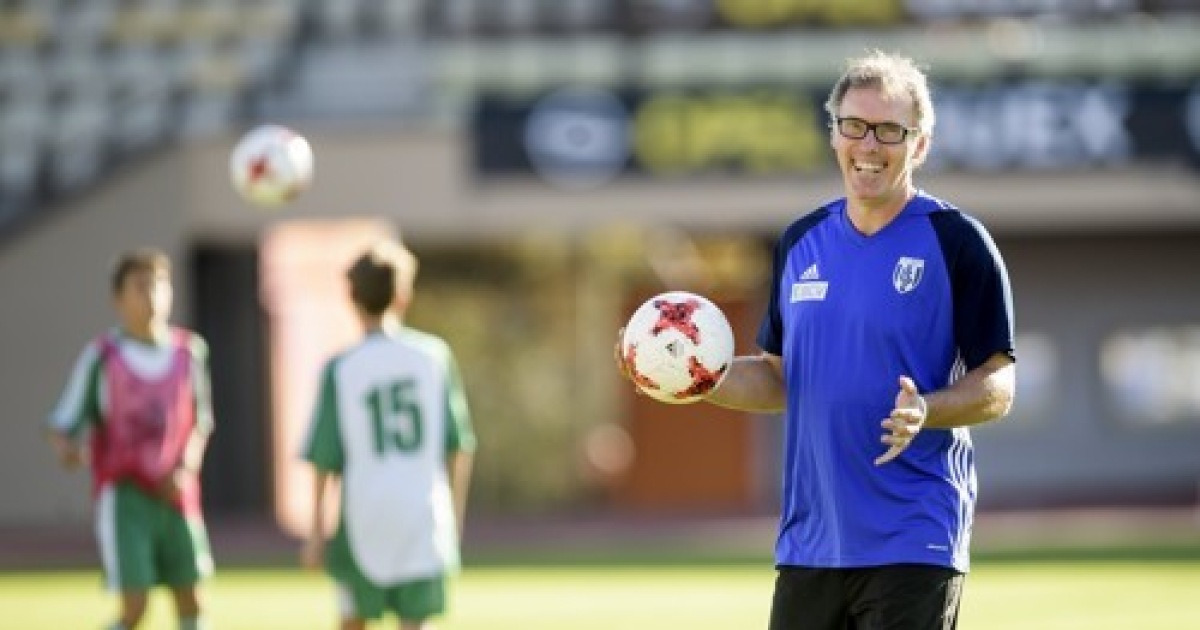 SWITZERLAND SOCCER LAURENT BLANC