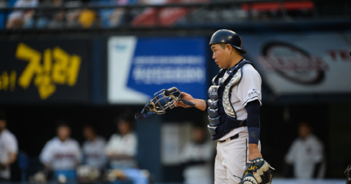 [PO] NC 발 묶는 양의지의 어깨 "도루 타이밍 잘 안다"