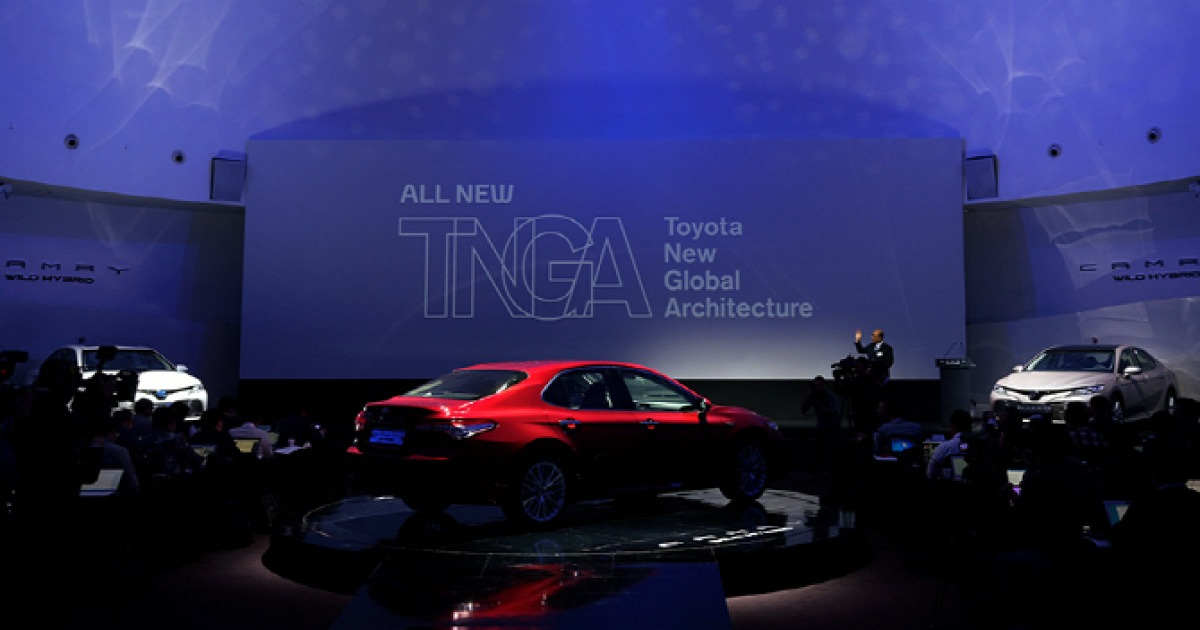 [포토] TNGA아래 개발된 토요타의 8세대 캠리