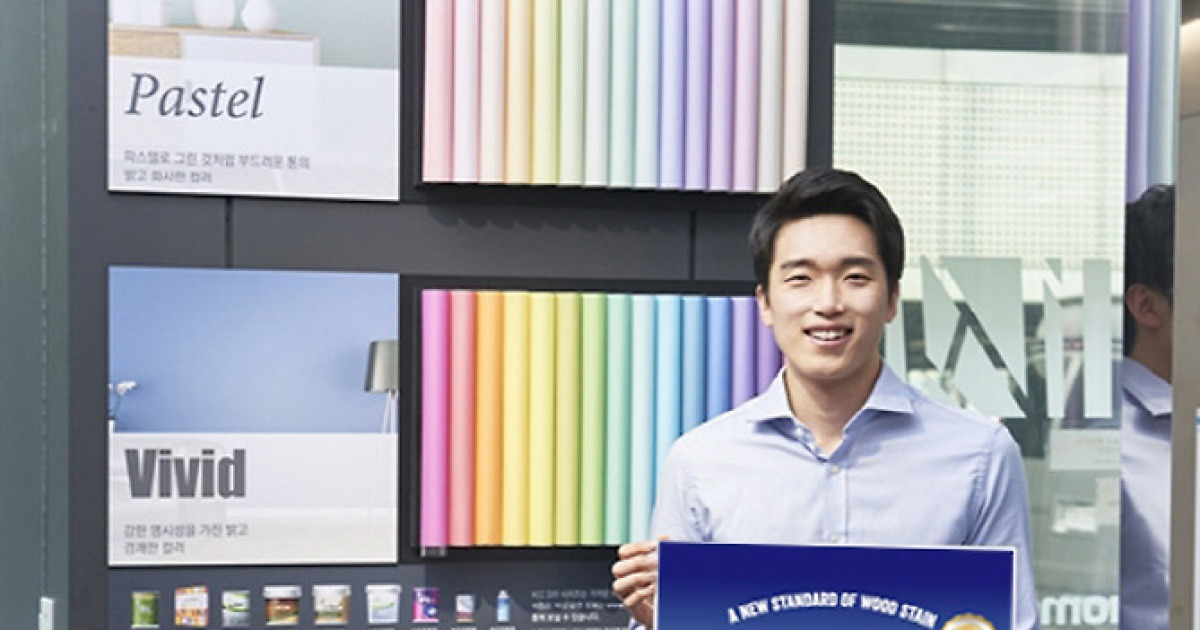 KCC, 목재 보호용 페인트 '우드센스' 출시
