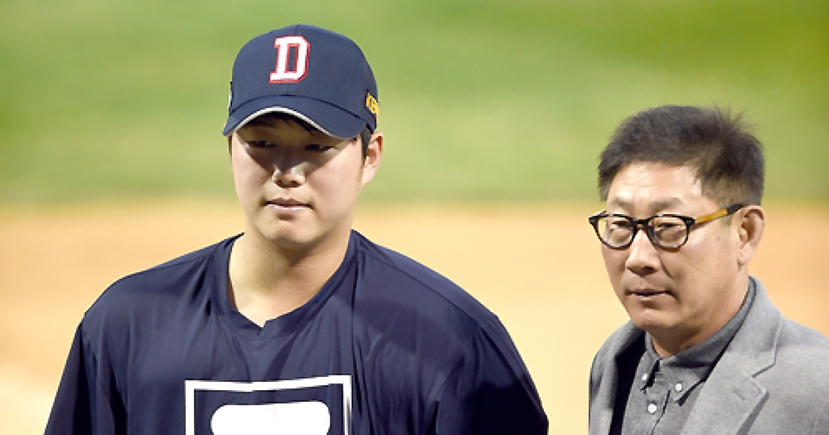 [MD포토] 함덕주 'PO4차전 MVP'