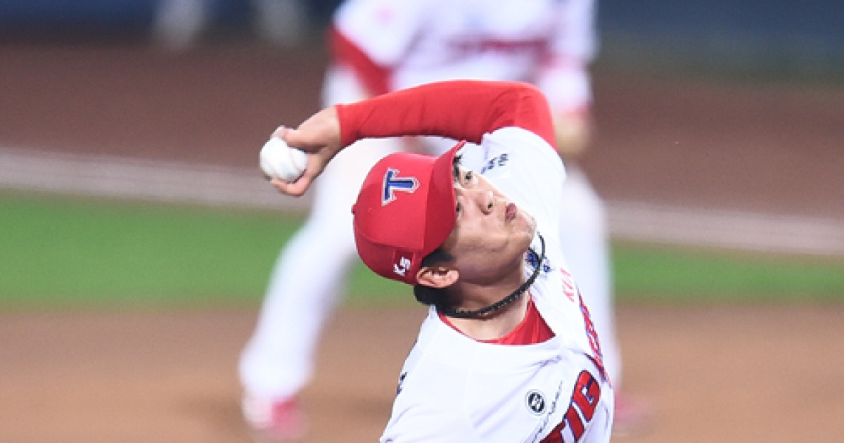 [KS 1차전] '데뷔 첫 KS' KIA 심동섭, 좌타 상대 KKK쇼