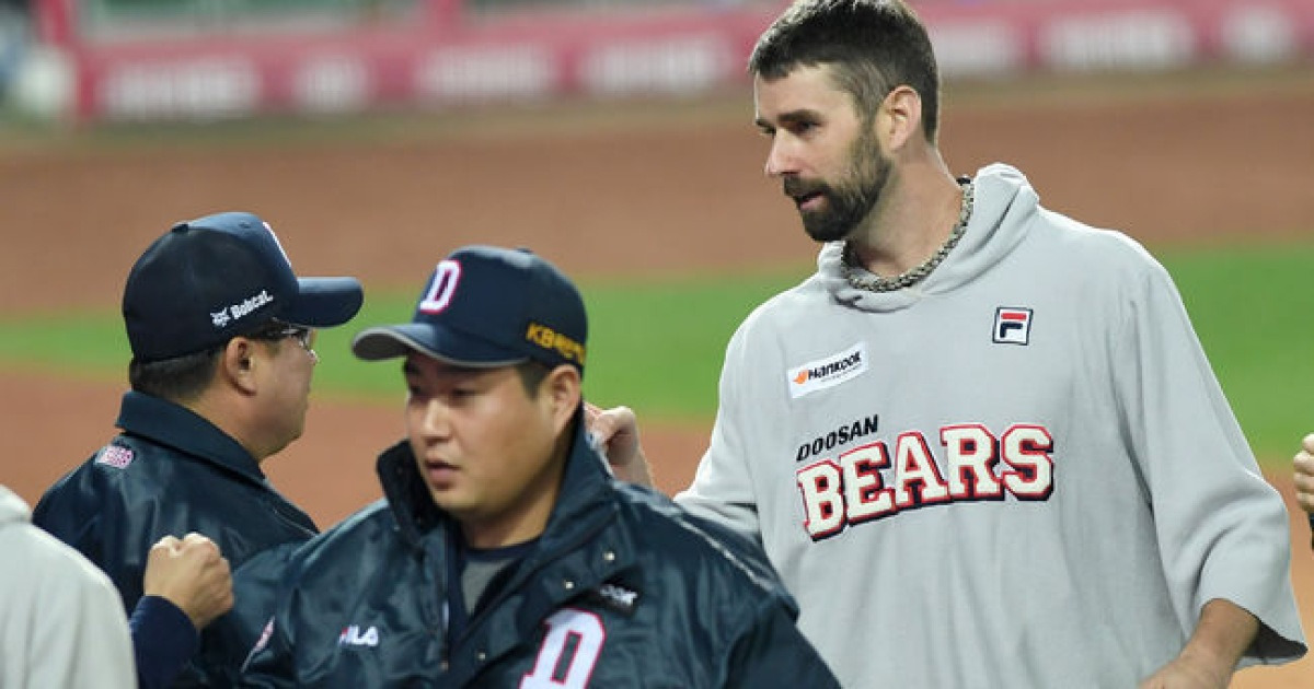 [KS1] 니퍼트, "김재환과 오재일이 MVP 받았어야 할 경기"