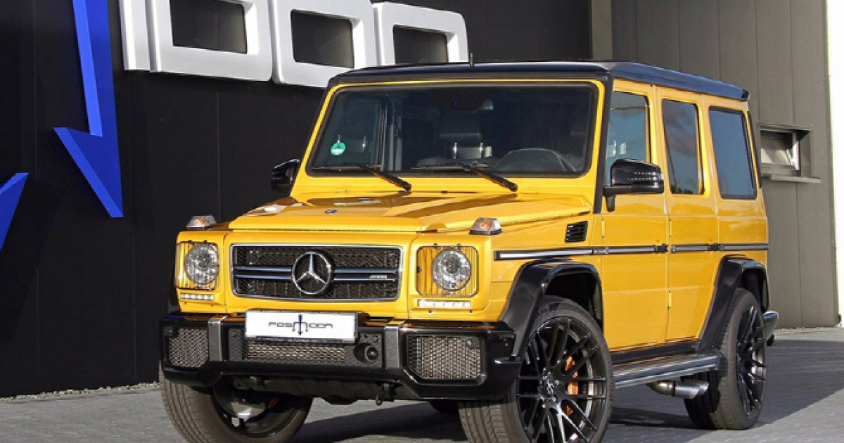[포토] 포세이돈이 선보인 850마력의 막강한 SUV, 'G63 RS 850'